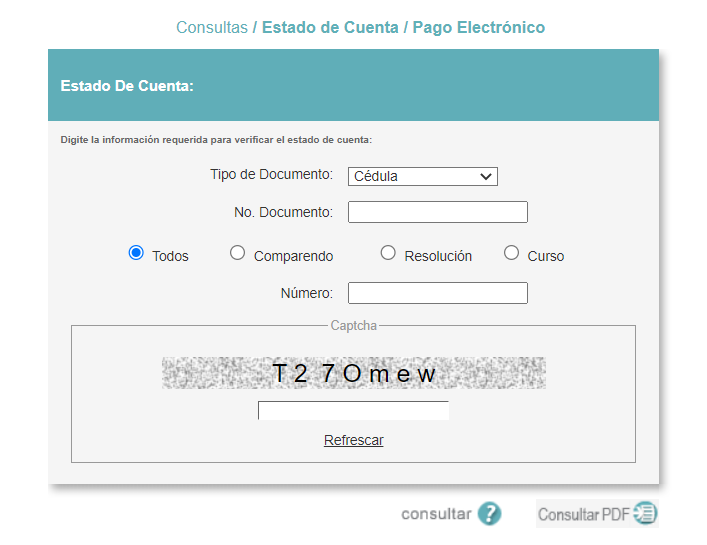 Consulta SIMIT | Cédula o Placa - SIMIT Consultas